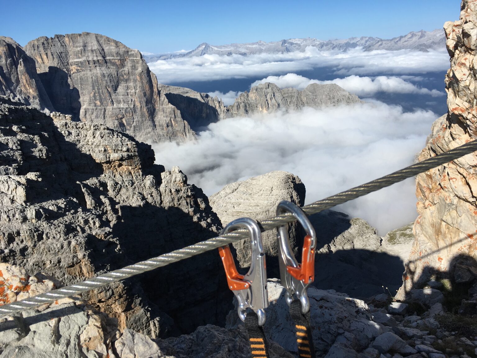Hut-to-Hut Via Ferrata in the Brenta Dolomites (Italy) - Alpenventures ...